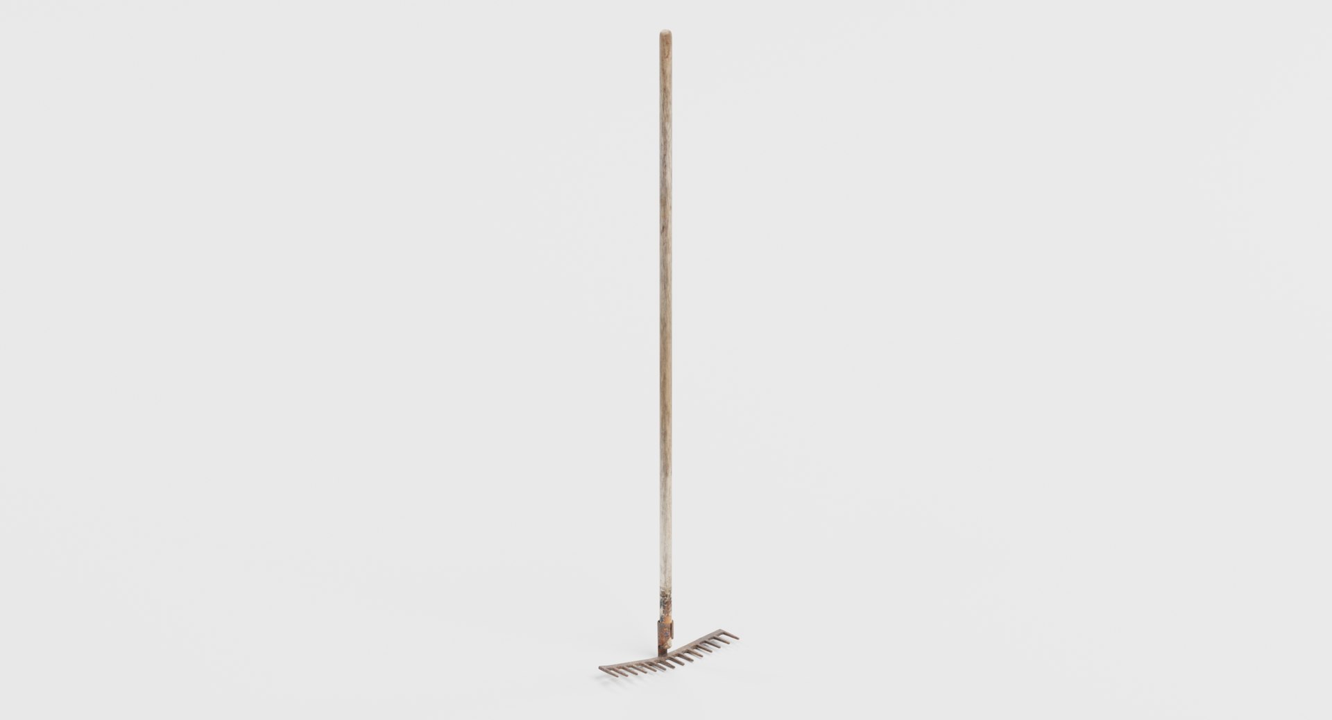 3D Rake Used Pbr Model - TurboSquid 1397130