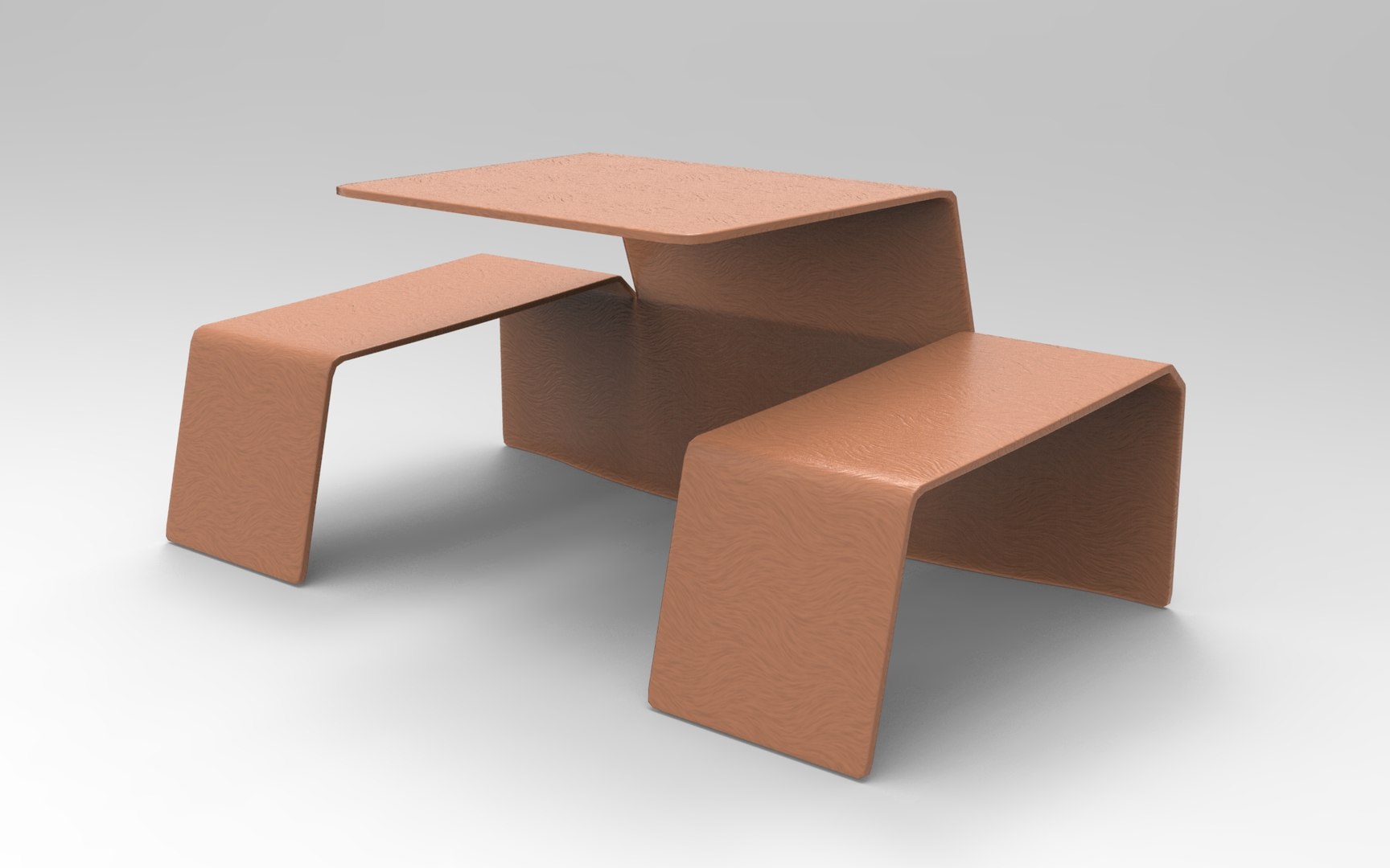 Nick Table Seat model - TurboSquid 2161621
