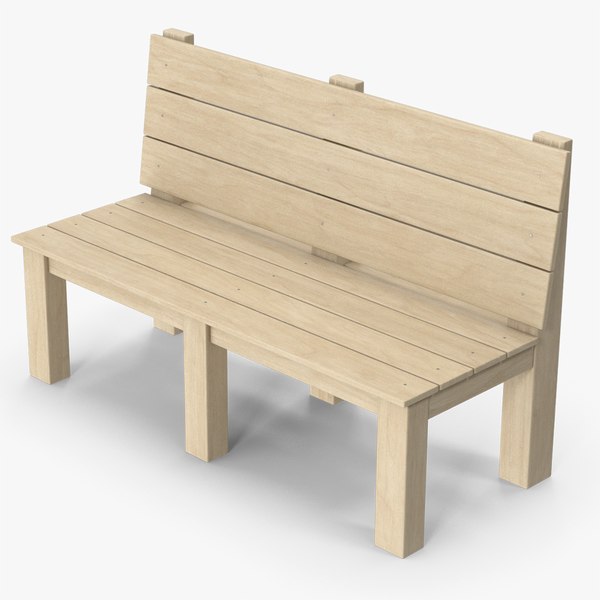 Free Wooden Bench 3D Models for Download | TurboSquid