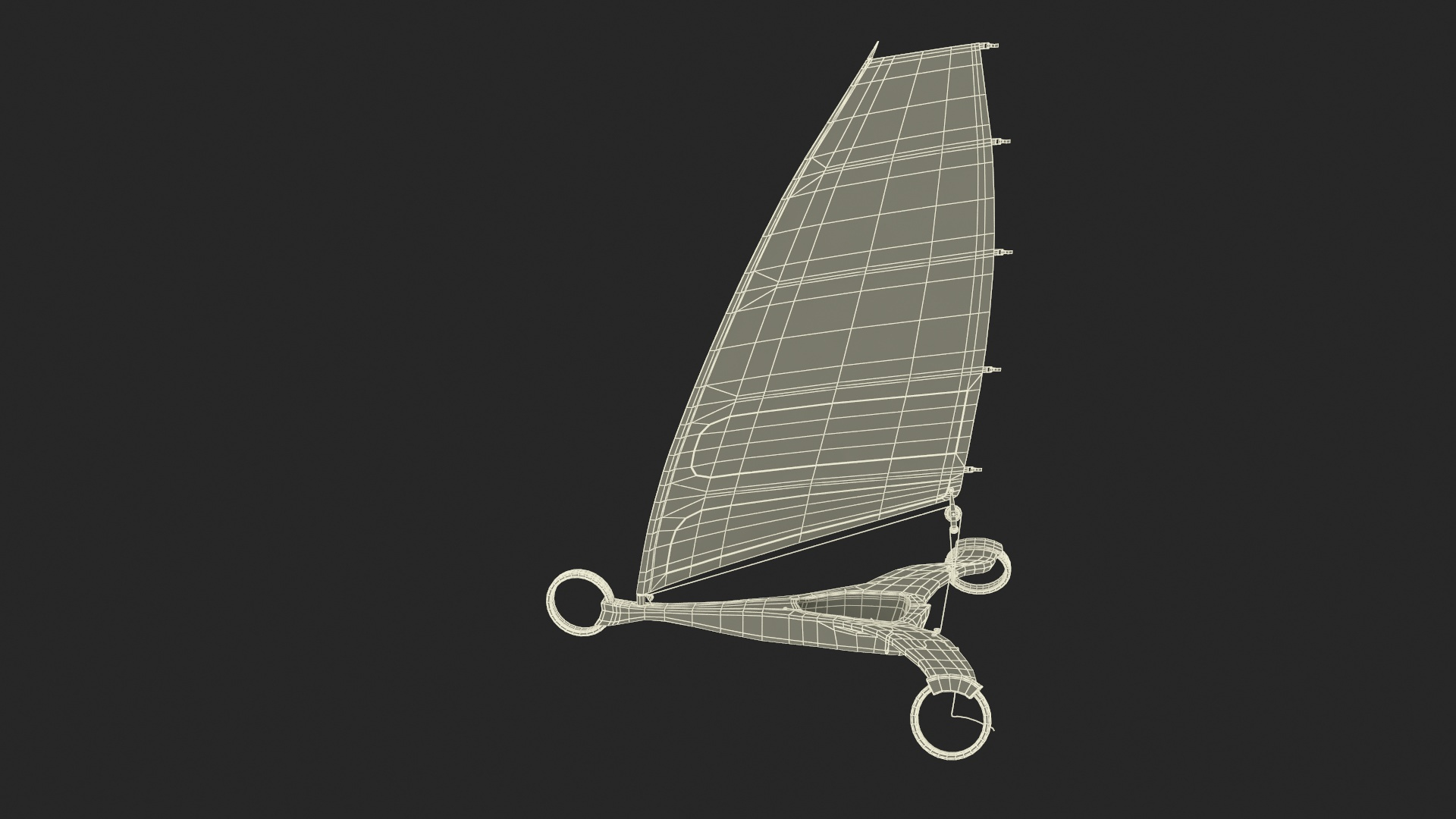 3D Land Sand Yacht Albatros Rigged - TurboSquid 2217921