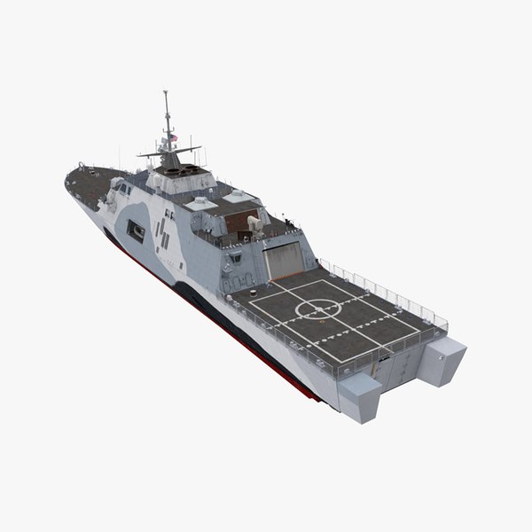 Littoral Combat Ship USS Freedom LCS-1 przygotowany do Maya Model 3D ...