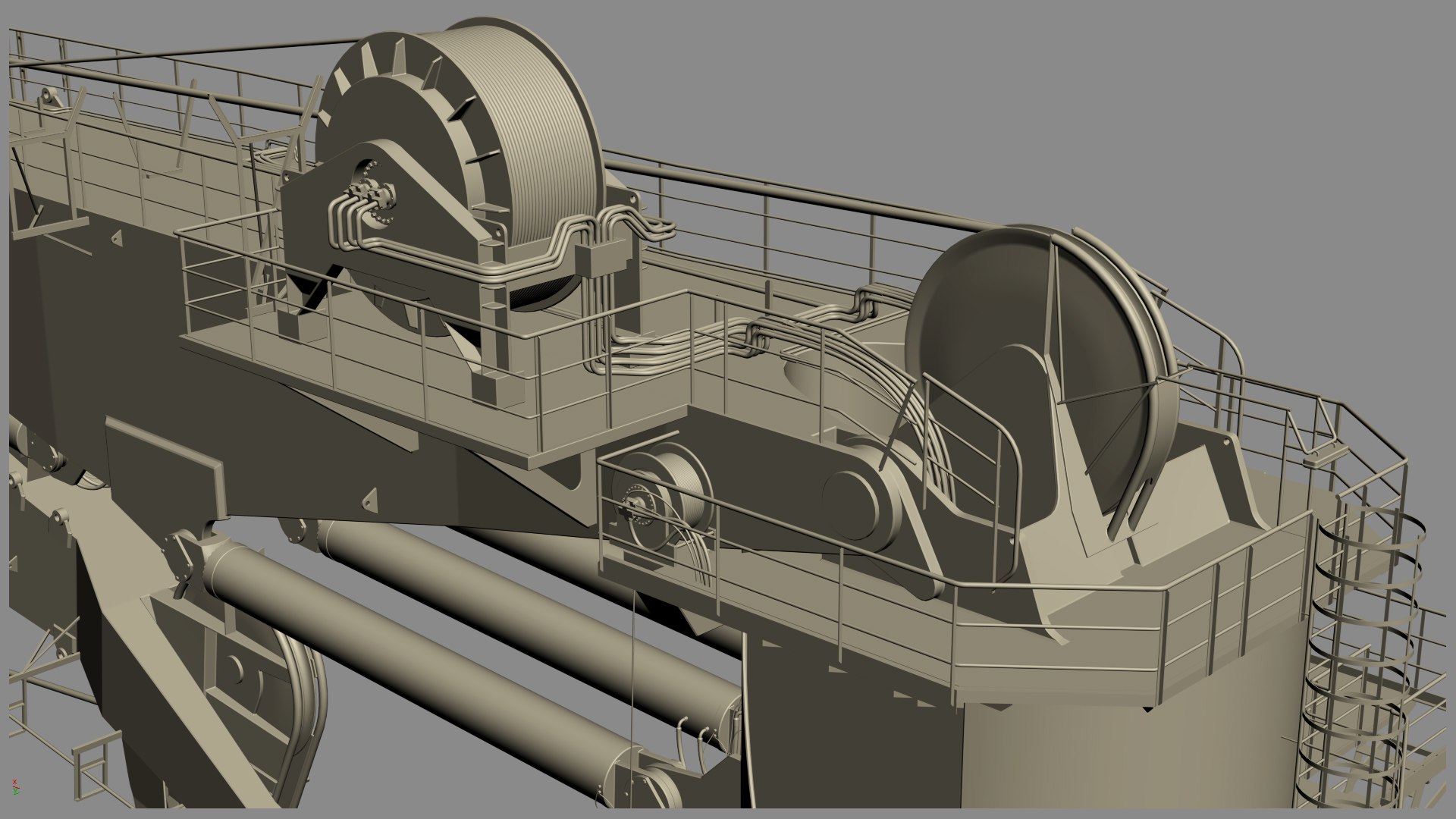3D Great Ship Crane NOV 1 - TurboSquid 2014077