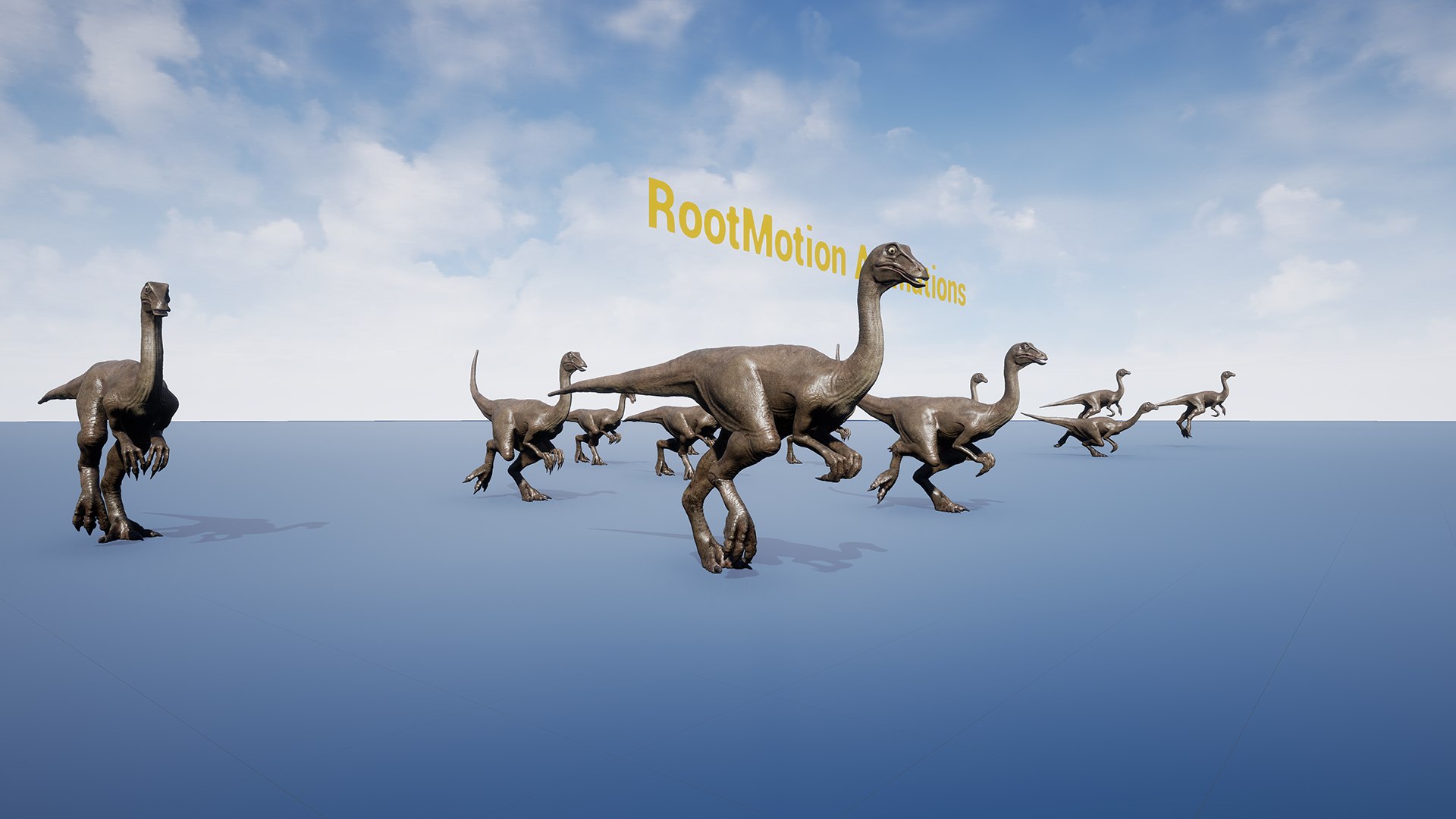 Gallimimus Unreal Engine - Unity Projects 3D Model - TurboSquid 2202400