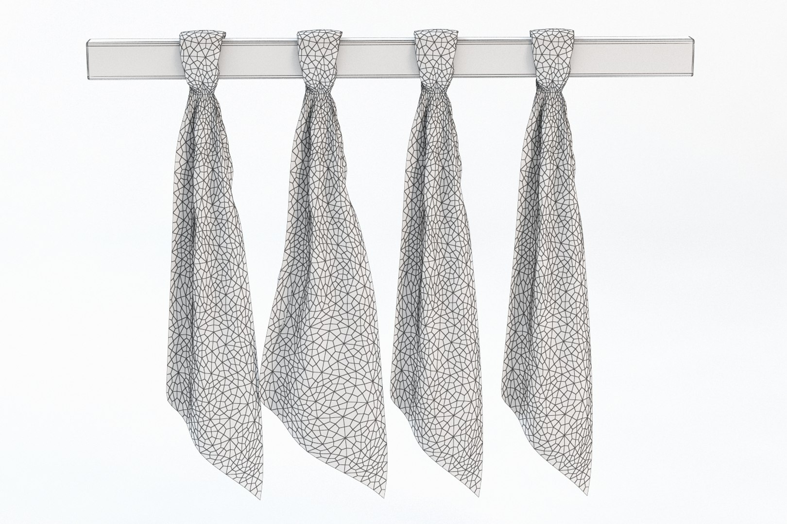 3d Scarf Rendering Model