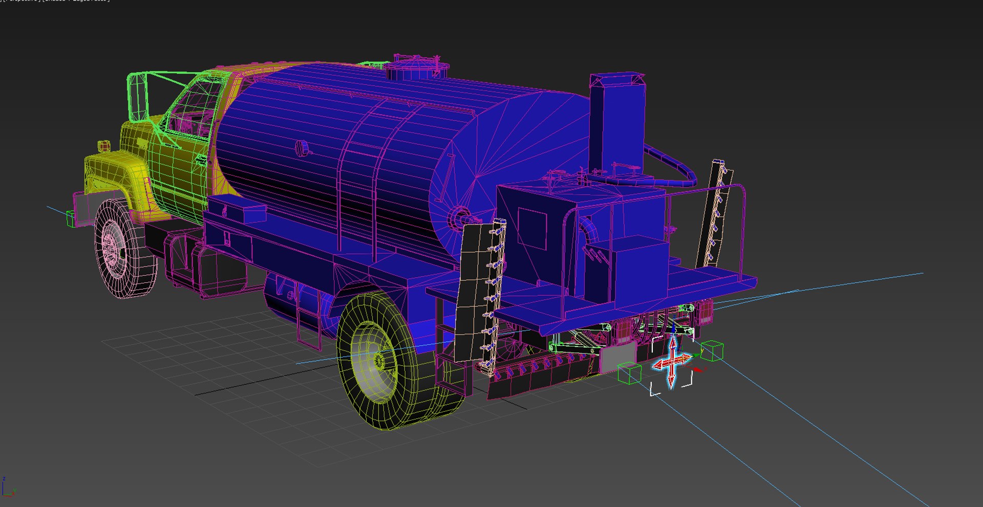 3D 1990 Chevy Kodiak Distributor model - TurboSquid 1798016