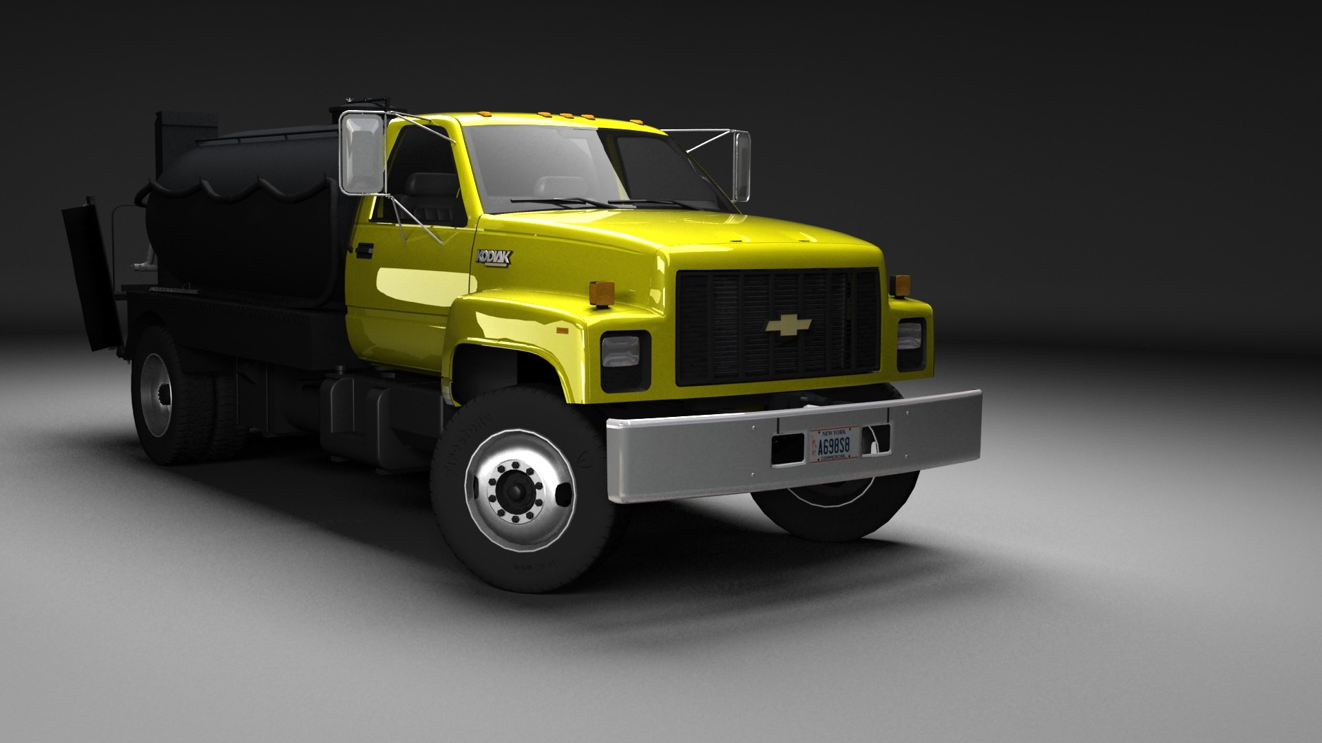 3D 1990 Chevy Kodiak Distributor Model - TurboSquid 1798016