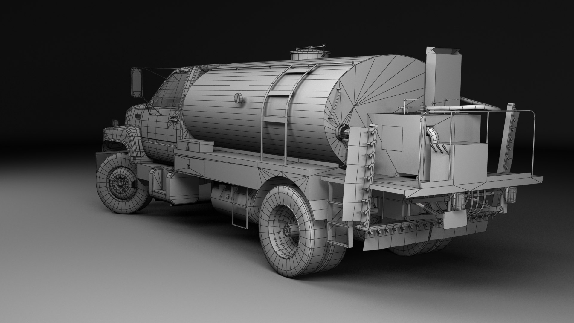 3D 1990 Chevy Kodiak Distributor Model - TurboSquid 1798016