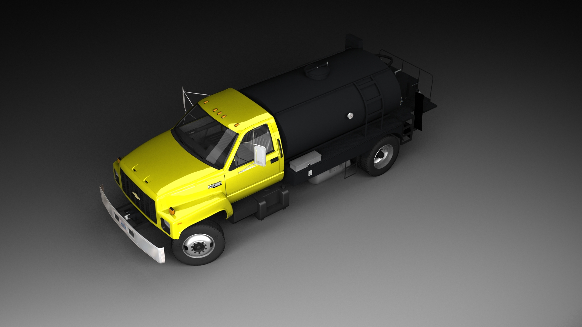 3D 1990 Chevy Kodiak Distributor Model - TurboSquid 1798016