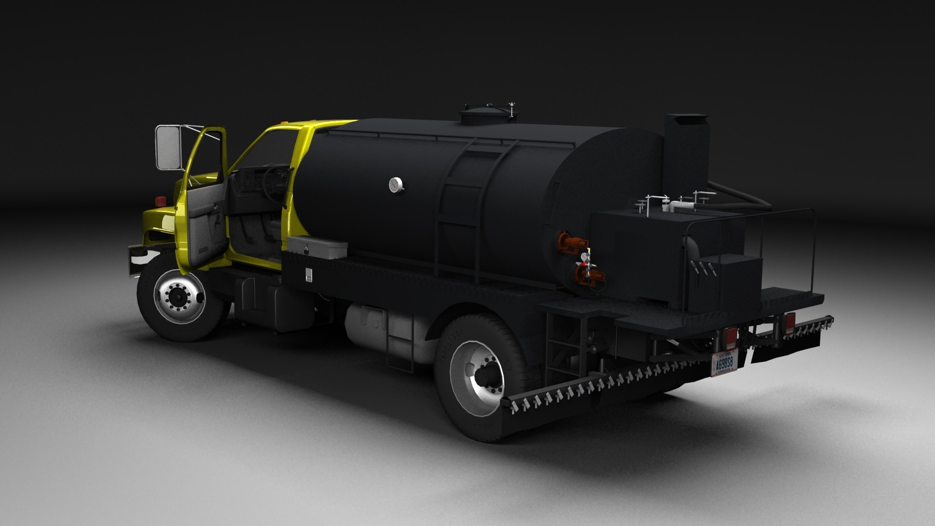 3D 1990 Chevy Kodiak Distributor Model - TurboSquid 1798016