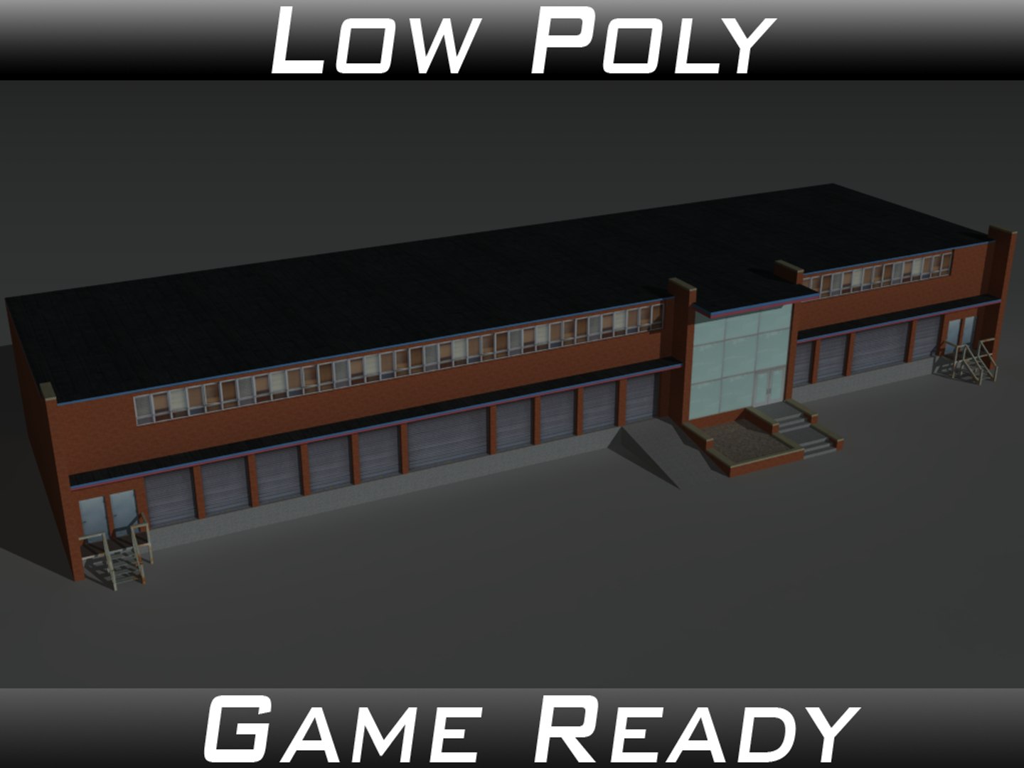 Factory Building 17 3D Model - TurboSquid 1153830