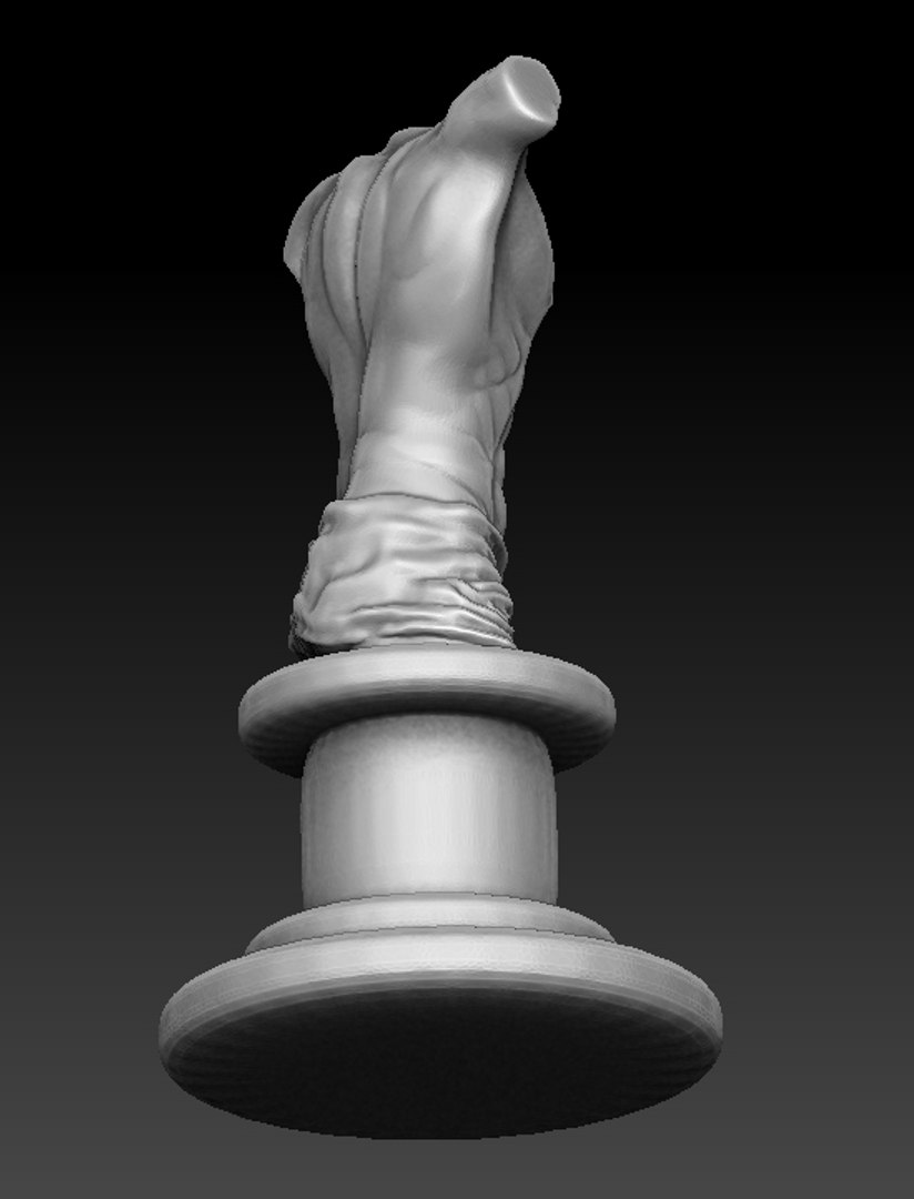 Classical Torso Figure Zbrush 3ds