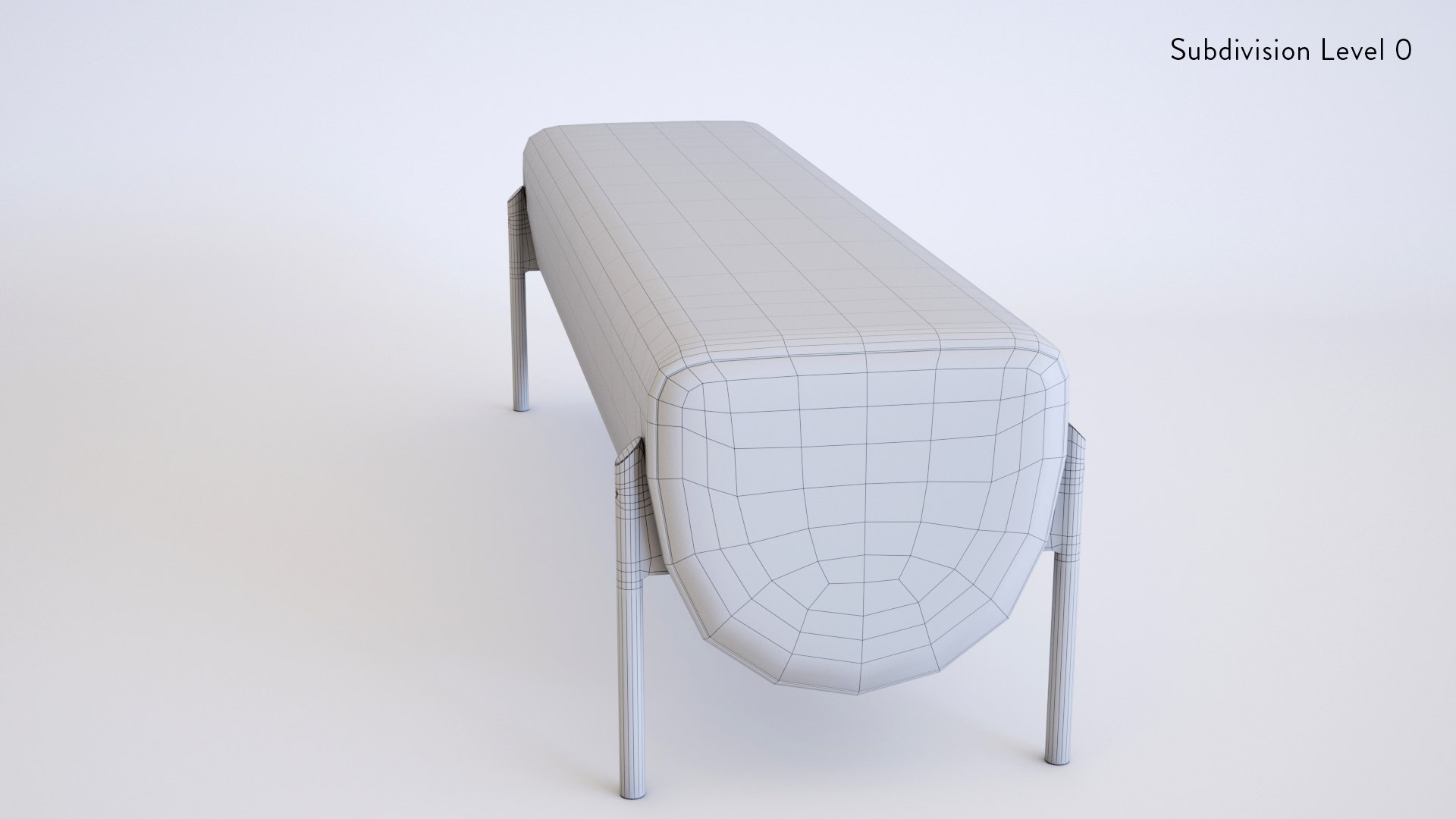 3D Sempione Bench - TurboSquid 1999437