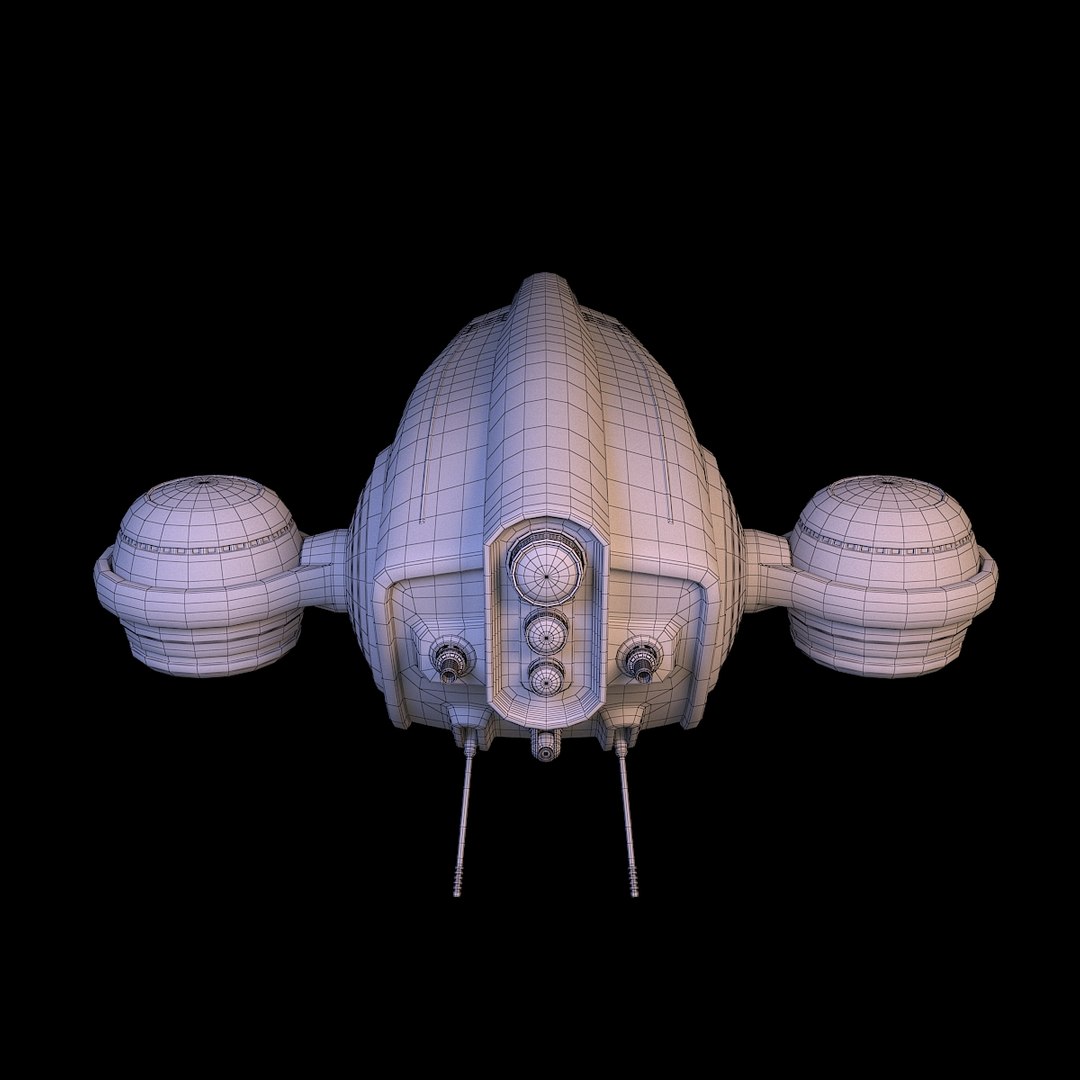 Sci-fi Drone 3D Model - TurboSquid 1386890