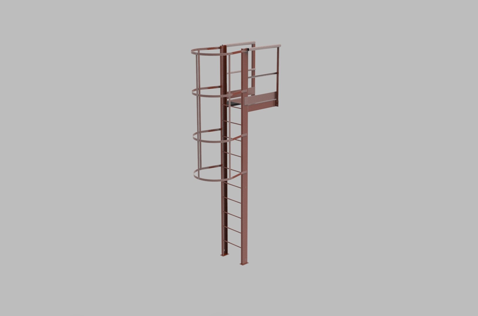3D Model Ladders Platforms - TurboSquid 1570493