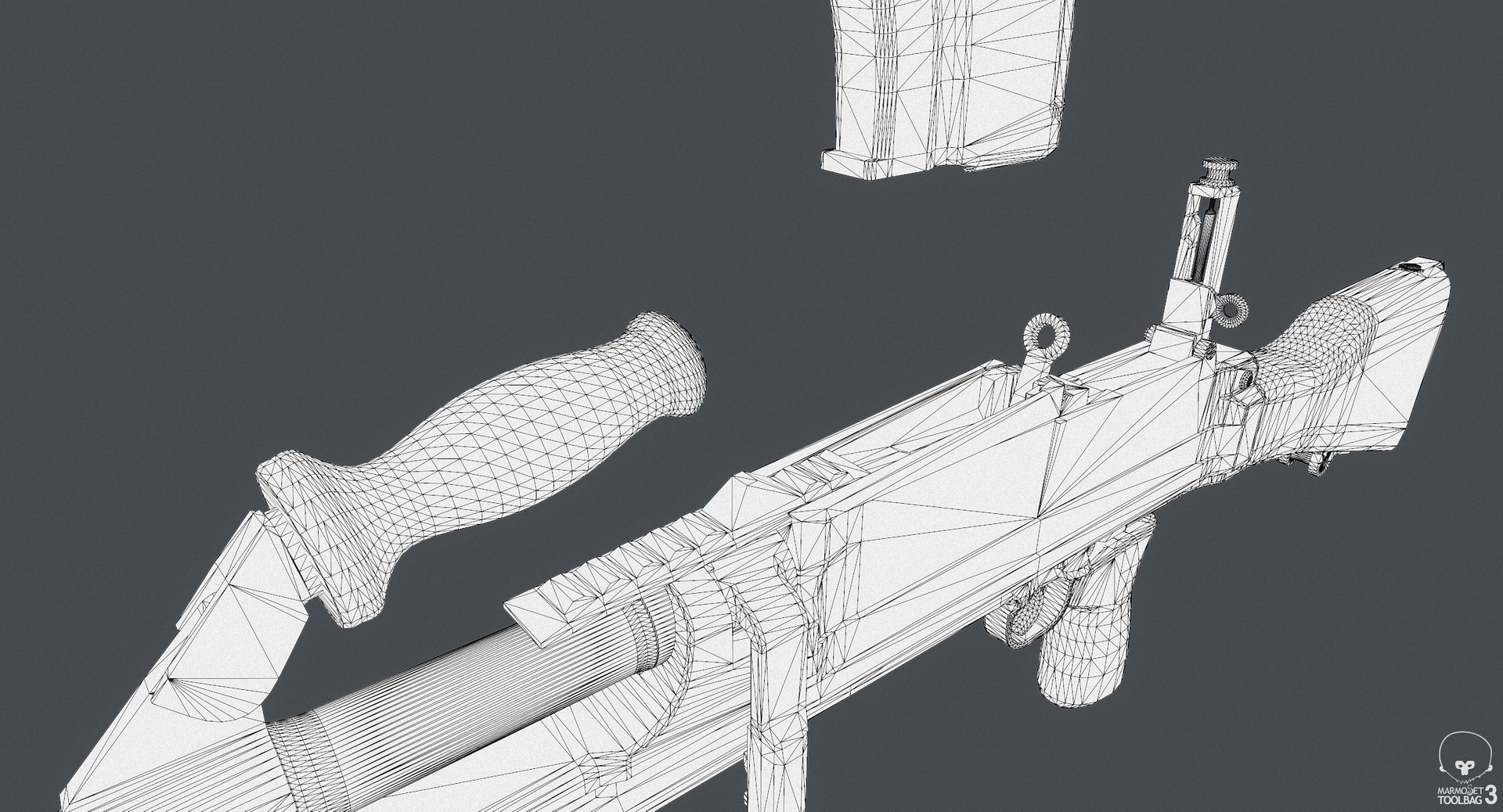 Bren mk ii lmg 3D model - TurboSquid 1212404