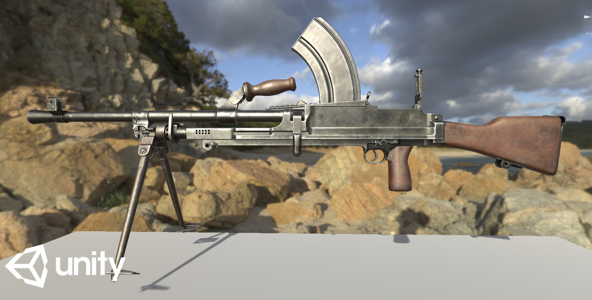 Bren mk ii lmg 3D model - TurboSquid 1212404