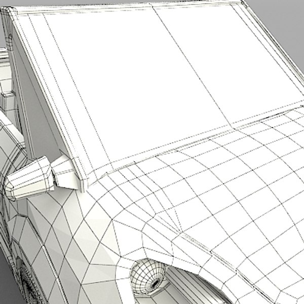 new car cat 3d model