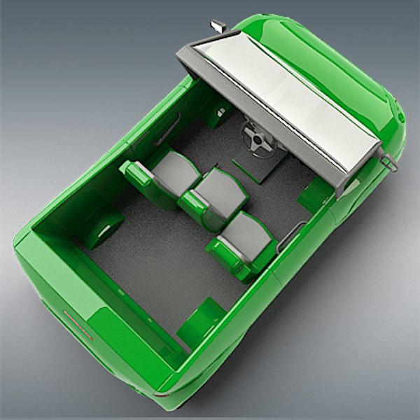 new car cat 3d model