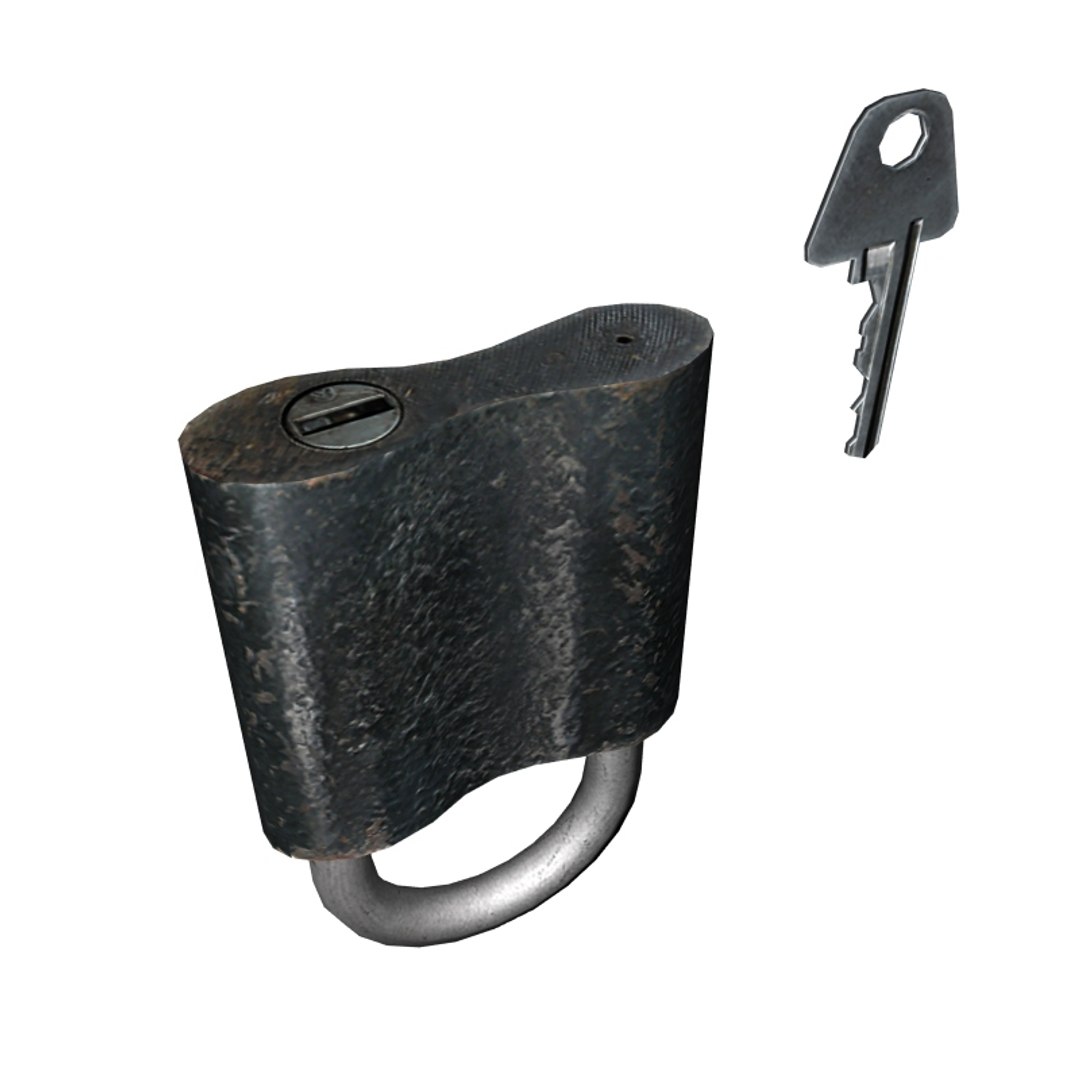 Key Lock 3d Model
