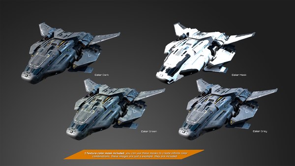 3D RQ8 Eagle - Fighter - TurboSquid 1847107