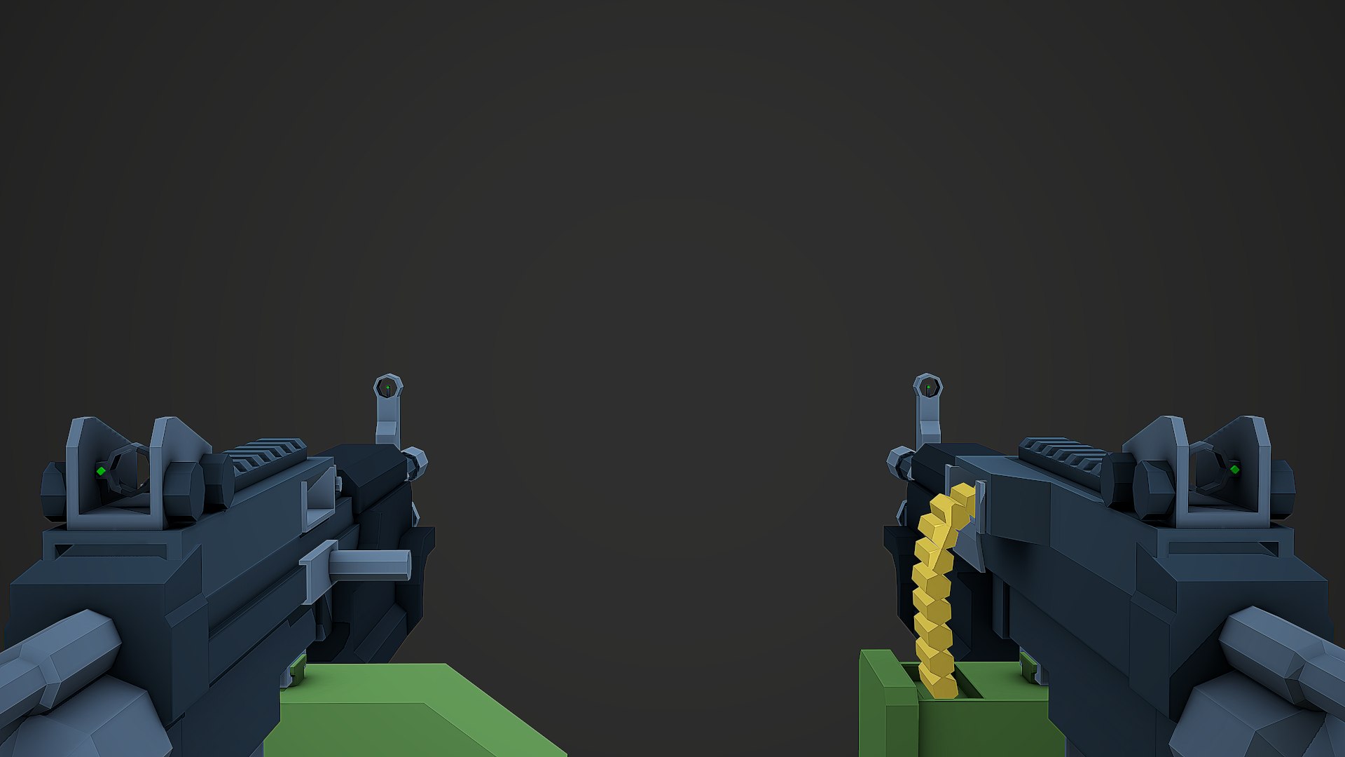 Stylized M249 Machine Gun Low Poly Mobile Ready 3D Model - TurboSquid ...