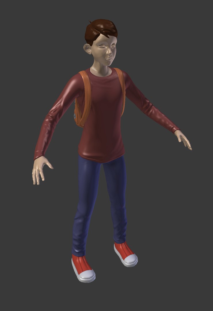 3D Boy Unity - TurboSquid 1210724