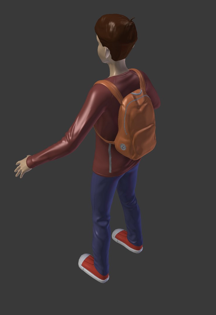 3D Boy Unity - TurboSquid 1210724