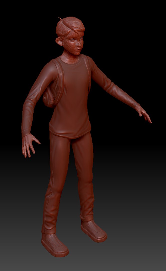 3D Boy Unity - TurboSquid 1210724