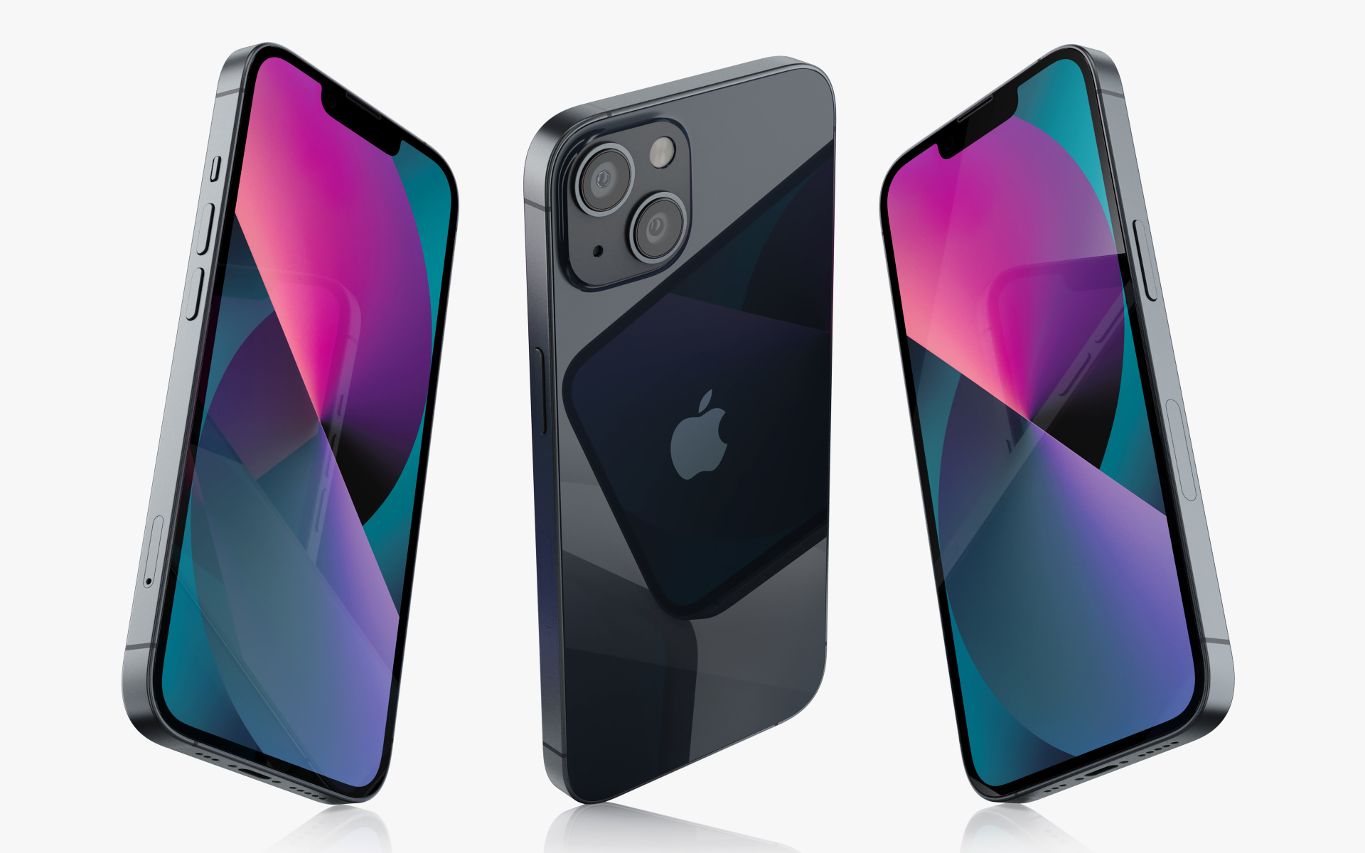 IPhone 13 Midnight Black 3D - TurboSquid 1789231