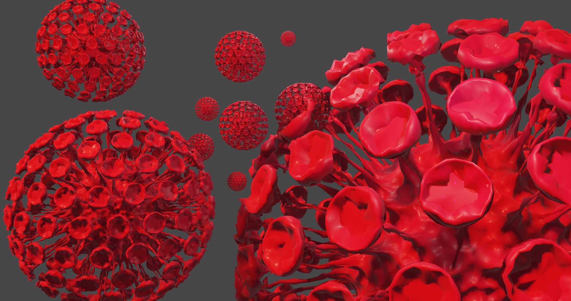 3D ANIMATED VIRUS - TurboSquid 1837793