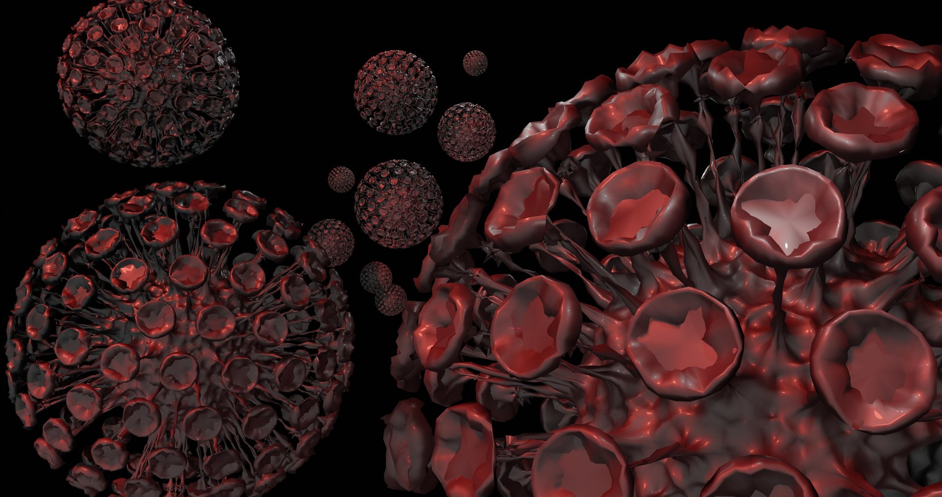 3D ANIMATED VIRUS - TurboSquid 1837793