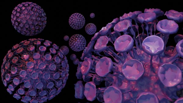 3D ANIMATED VIRUS - TurboSquid 1837793