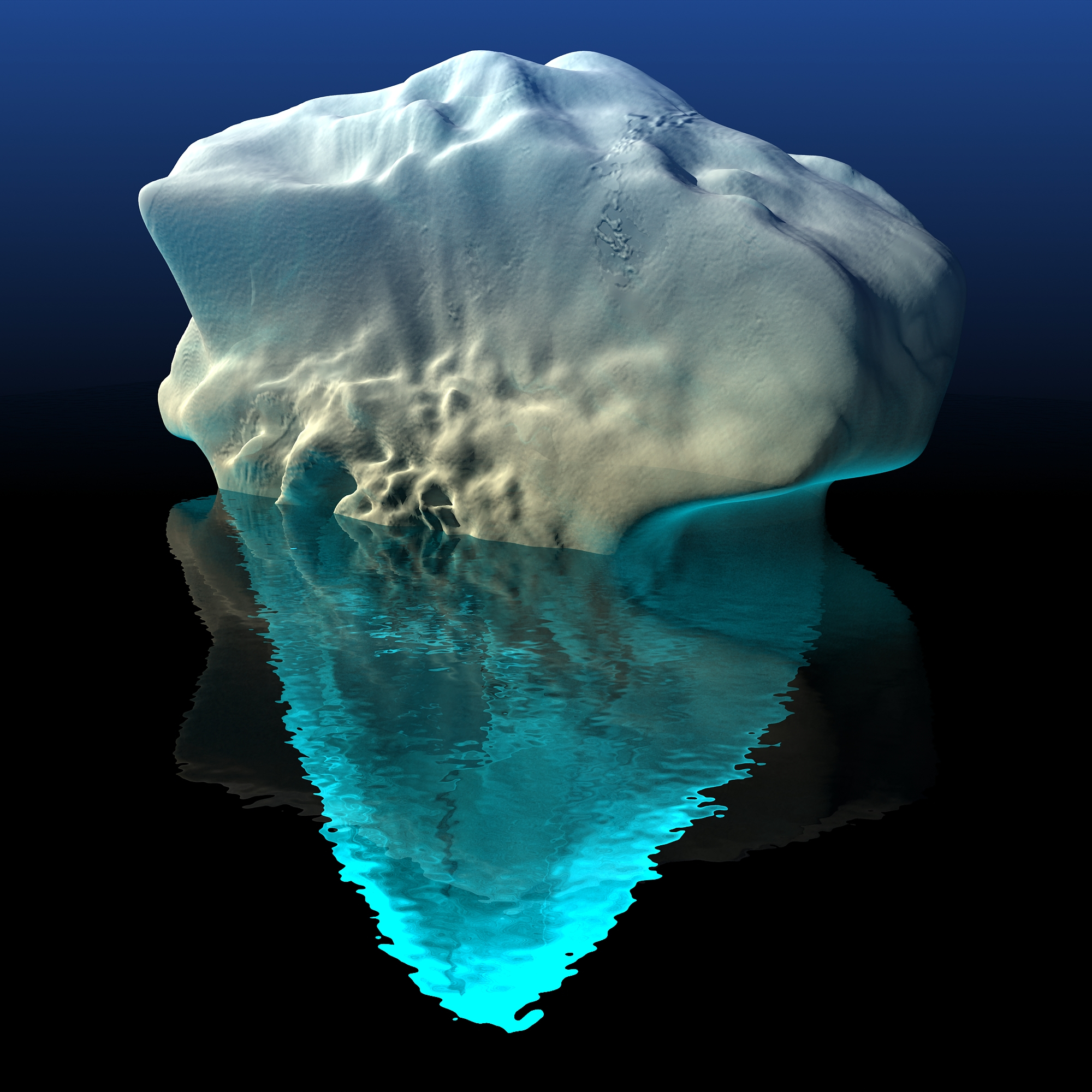 iceberg 2 3d model