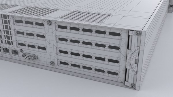 Server 2u 3D model - TurboSquid 1651861