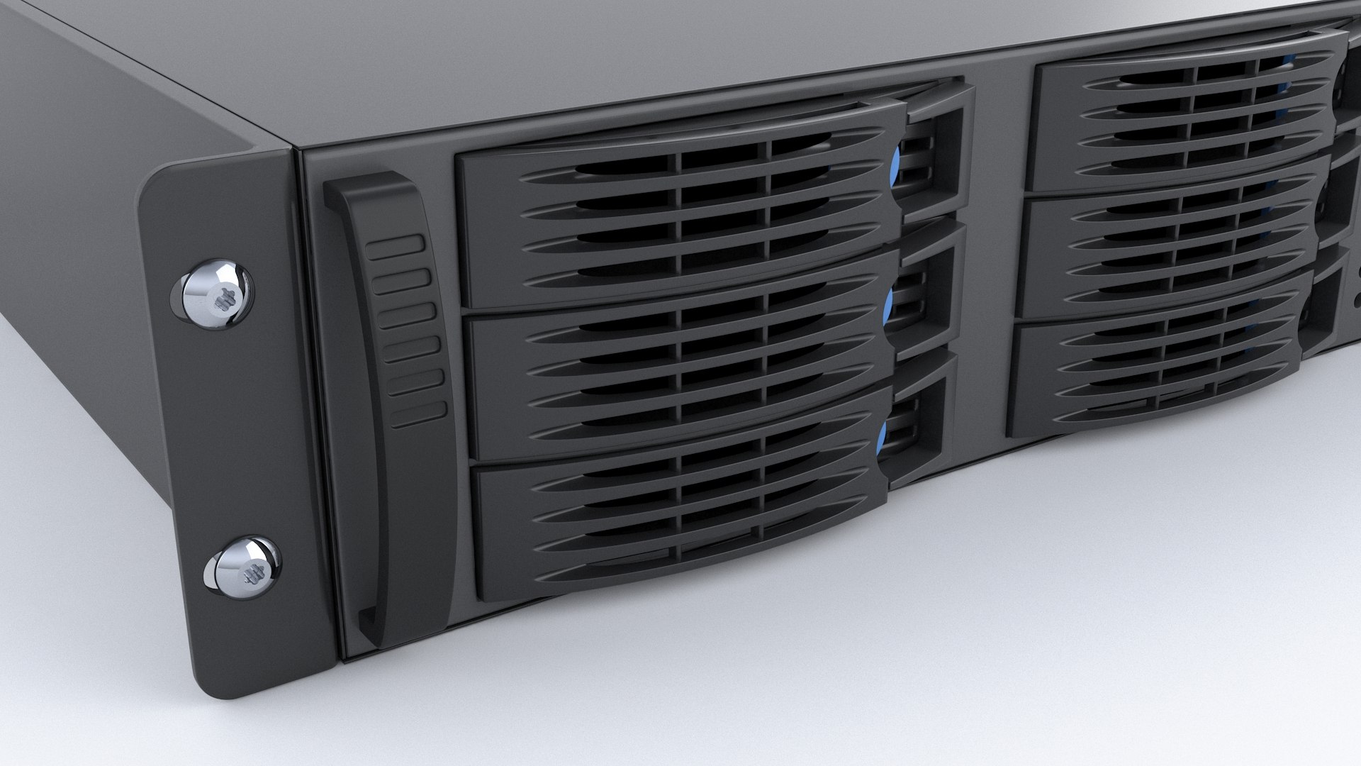 Server 2u 3D Model - TurboSquid 1651861