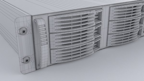 Server 2u 3D model - TurboSquid 1651861