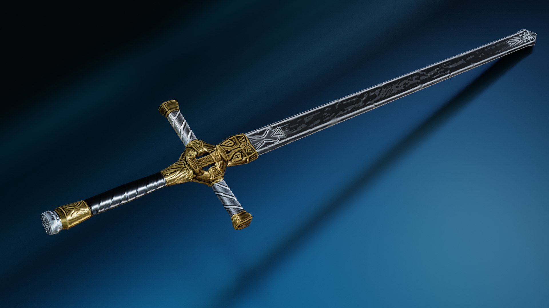 Sword Rune 3D - TurboSquid 1687609