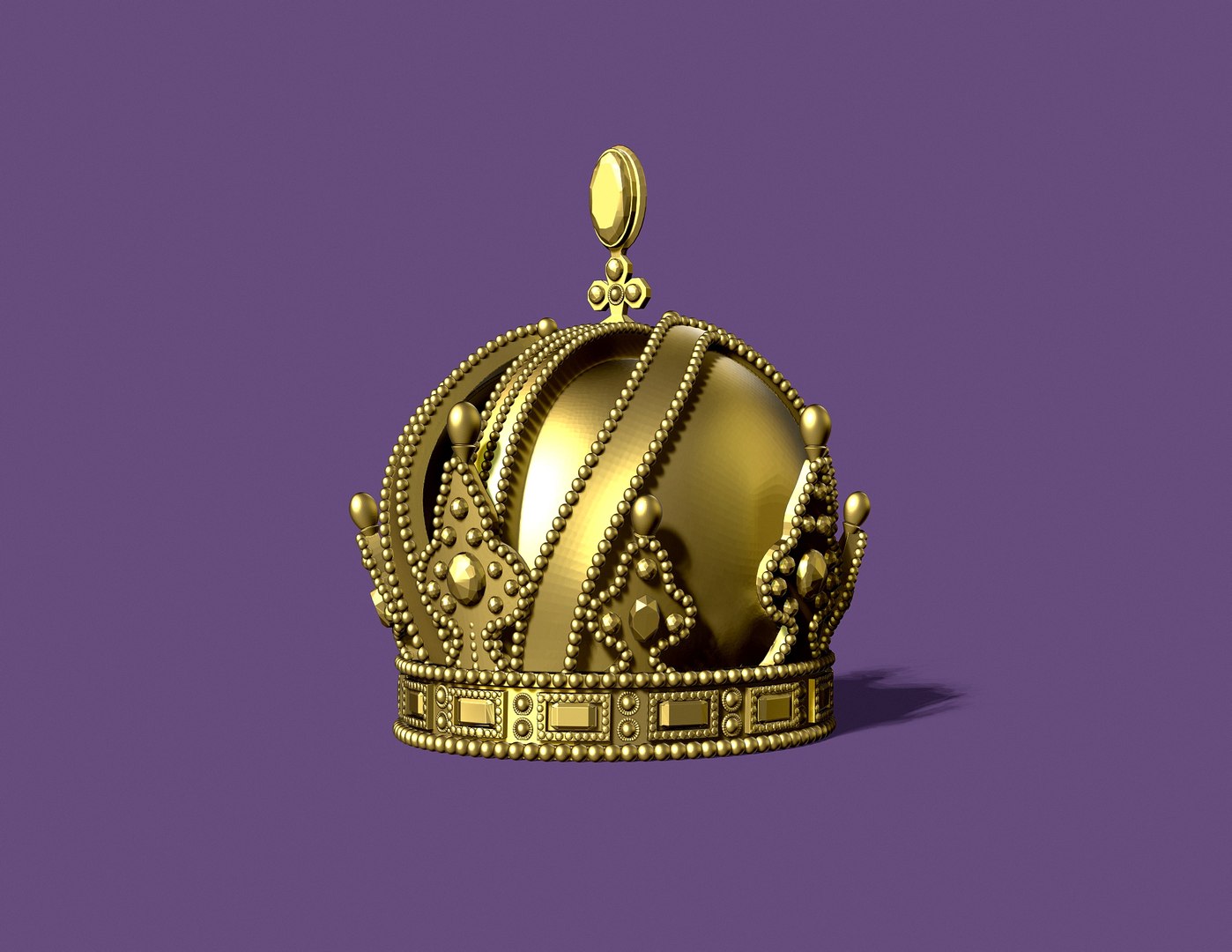 AUSTRIAN CROWN For 3Dprint 3D Model - TurboSquid 1923469