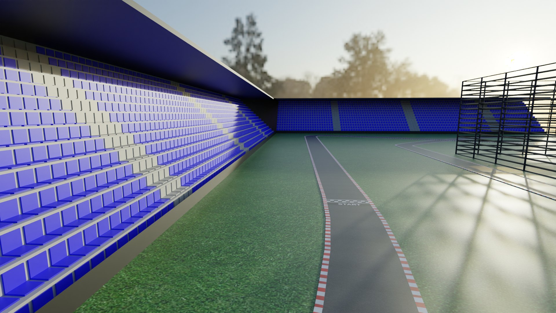 Race Track 3D Model - TurboSquid 2140757