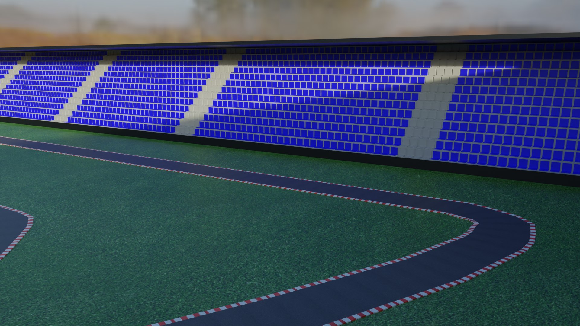 Race Track 3D Model - TurboSquid 2140757