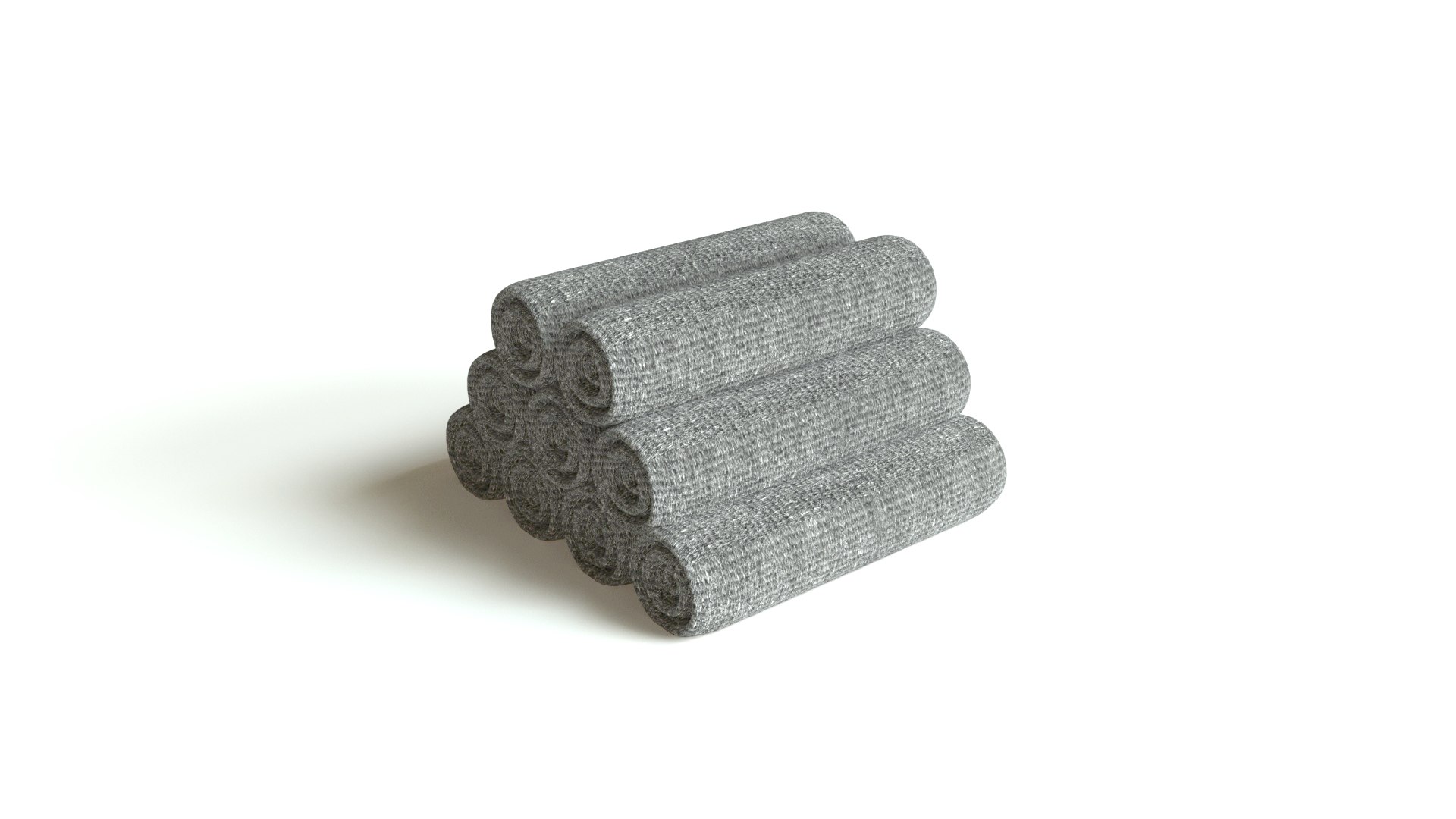 Luxary Towel Sheet Roll Stack - Hotel Gym - 3D Assets 3D - TurboSquid ...