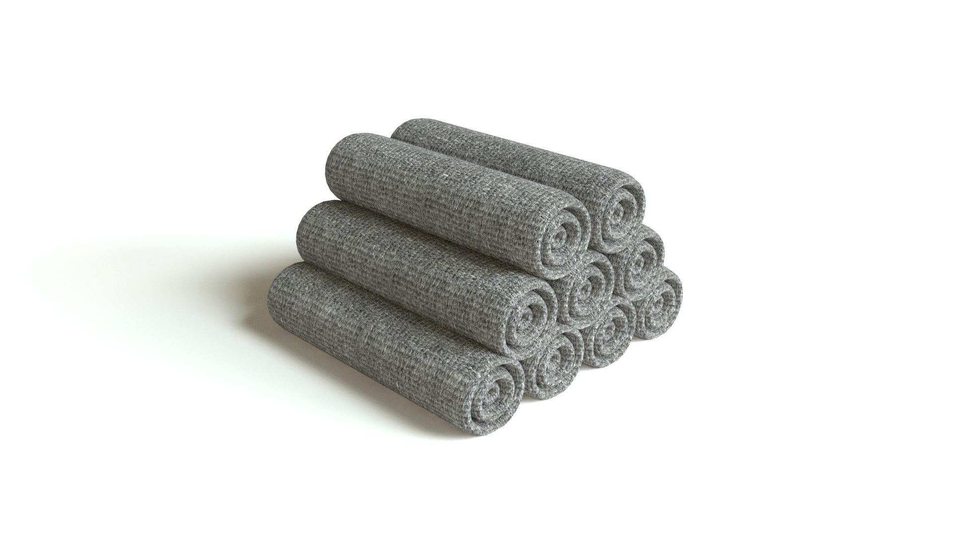 Luxary Towel Sheet Roll Stack - Hotel Gym - 3D Assets 3D - TurboSquid ...