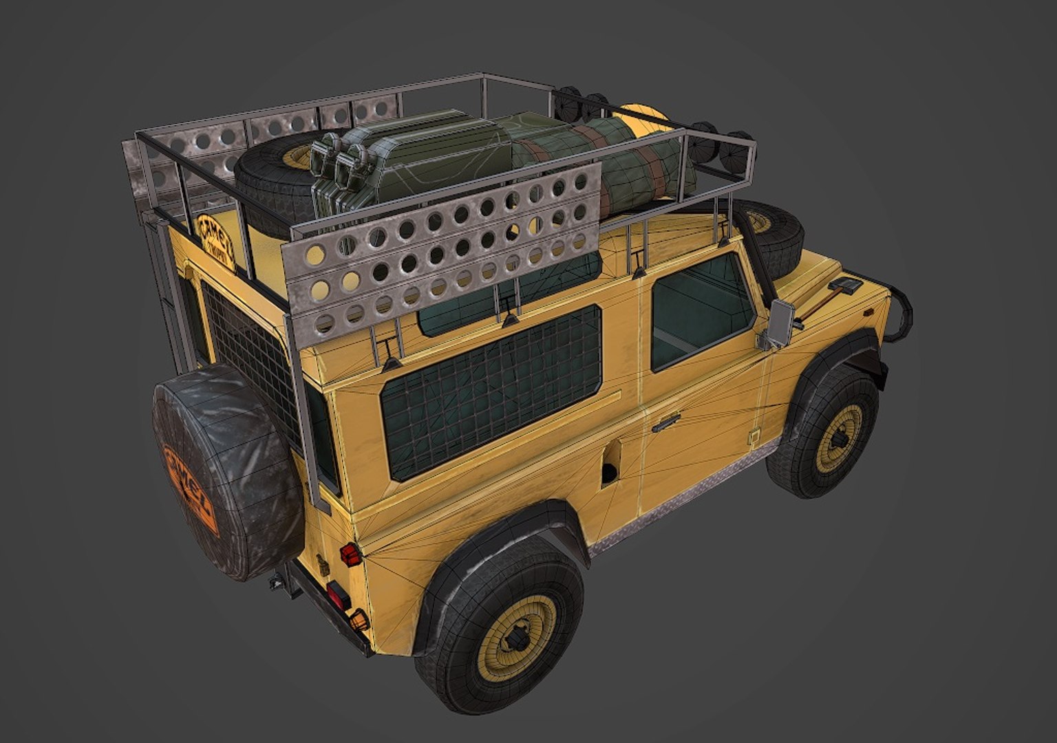 3d Model Camel Trophy