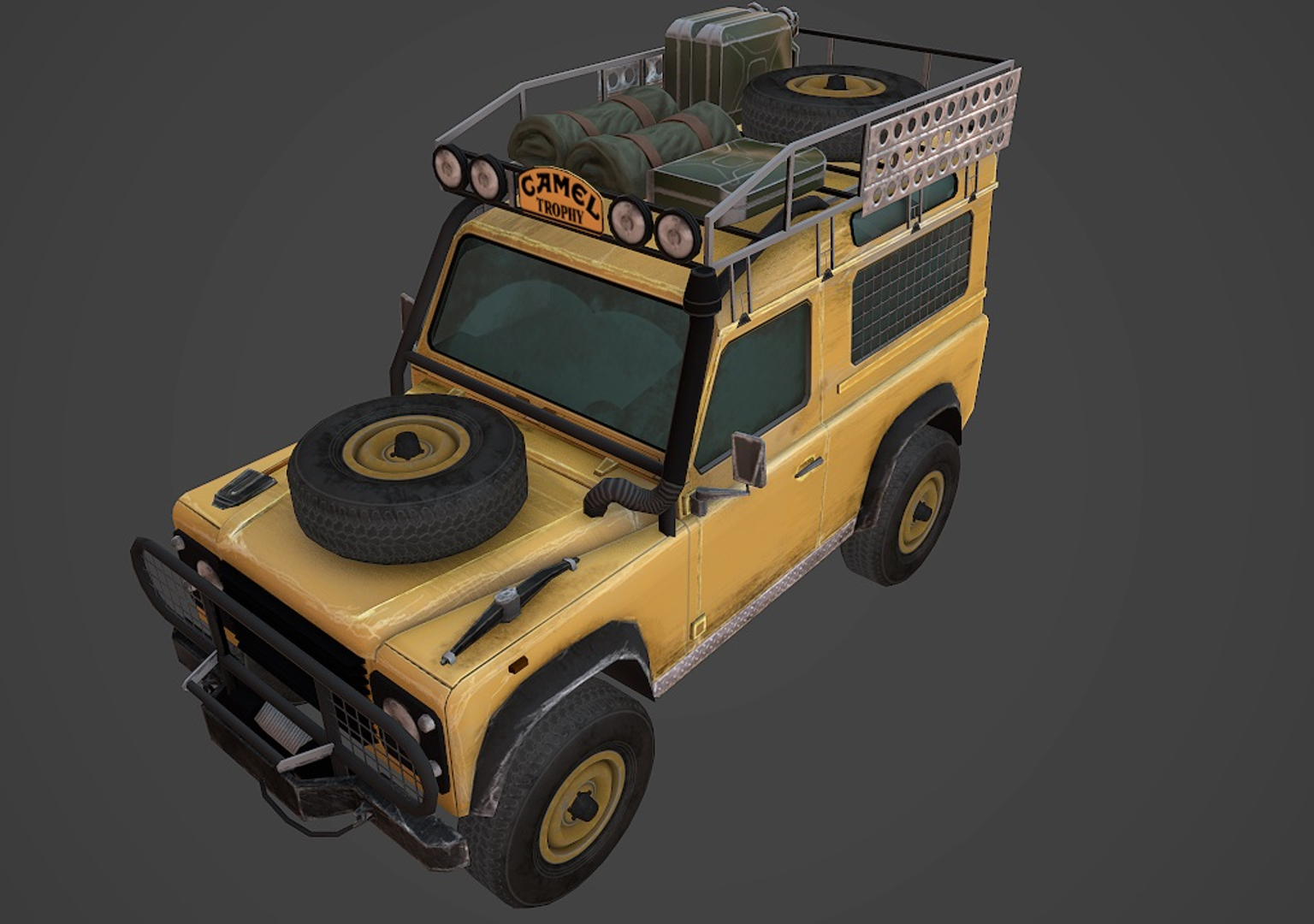 3d Model Camel Trophy