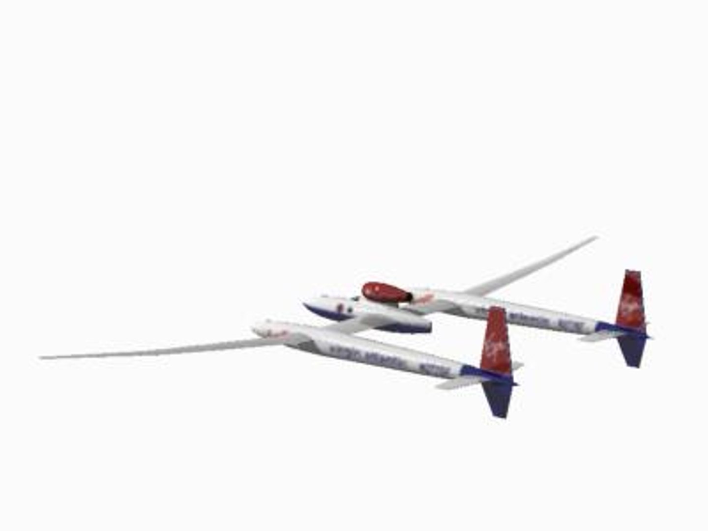 Virgin Global Flyer 3d Model