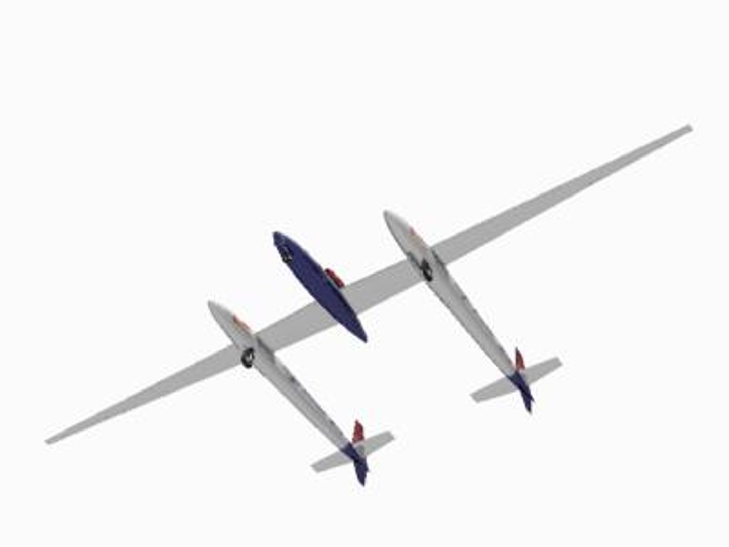 Virgin Global Flyer 3d Model