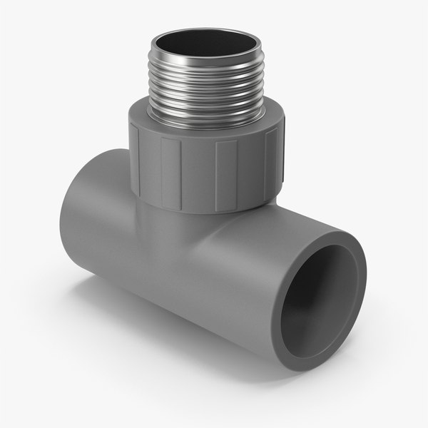 modelo 3d Grey Male Tee Pipe - TurboSquid 1967495