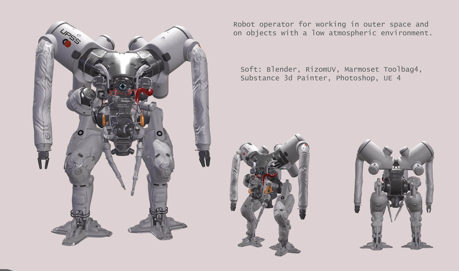 Free 3D Free Lowpoly Model Robot- Mech Model - TurboSquid 2047157