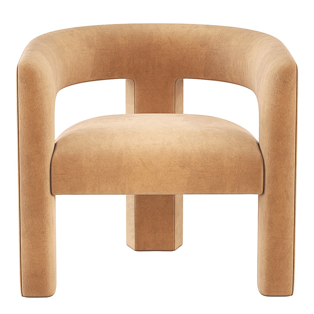 INES Chair Restoration Hardware RH 3D Model - TurboSquid 1947648