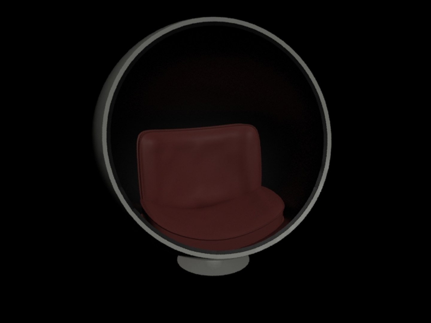 3d Model Sphere Chair
